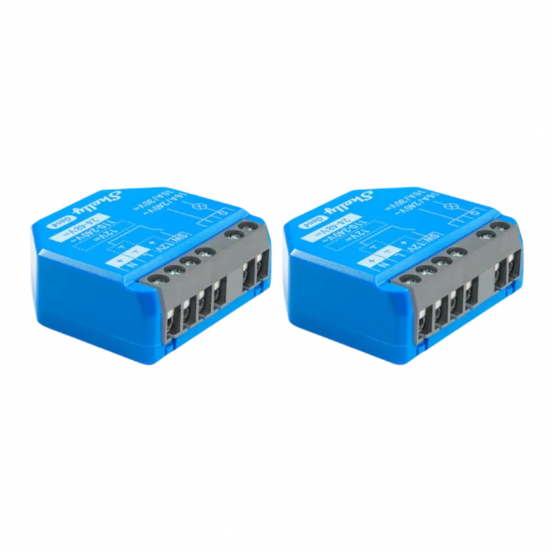 Shelly - 2x Wifi, Zigbee, Matter switch module Shelly 1 GEN4 – Smart Home